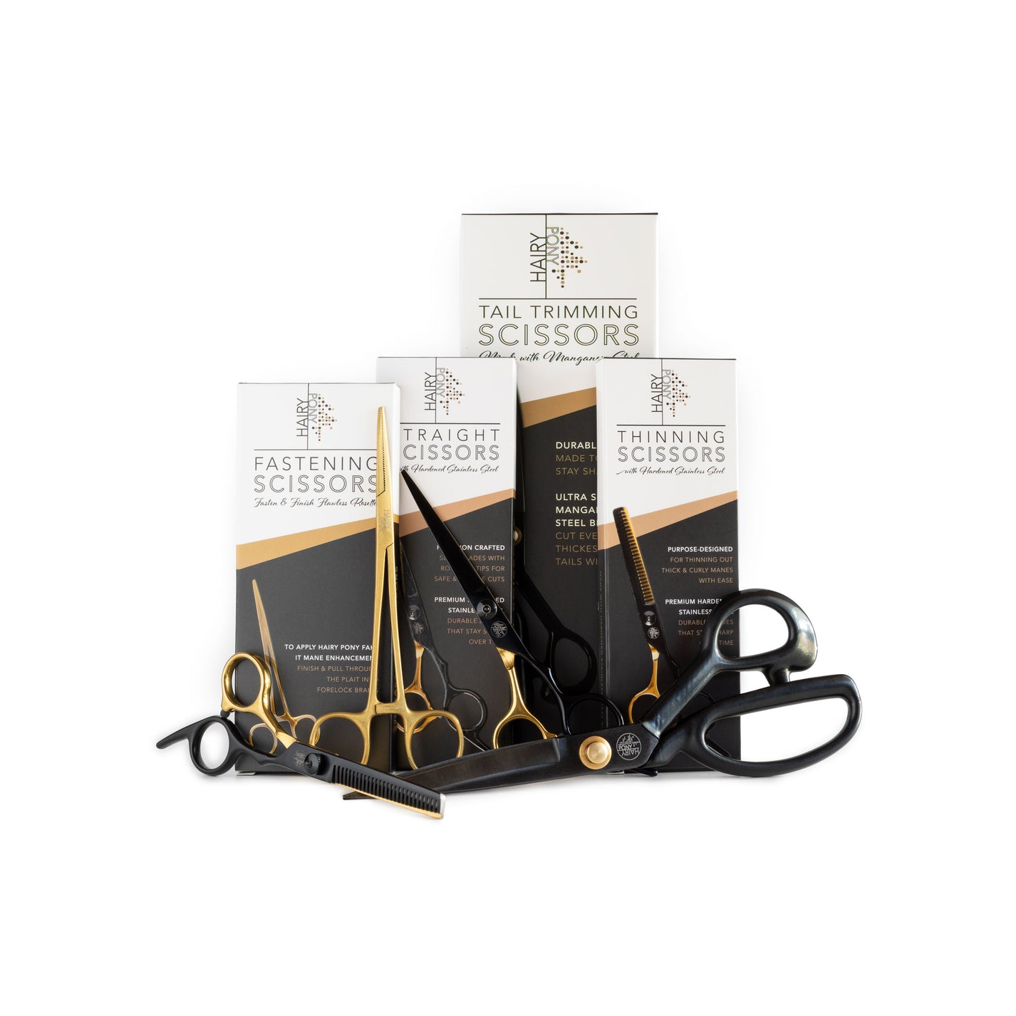 Horse Scissor Set - Hairy Pony